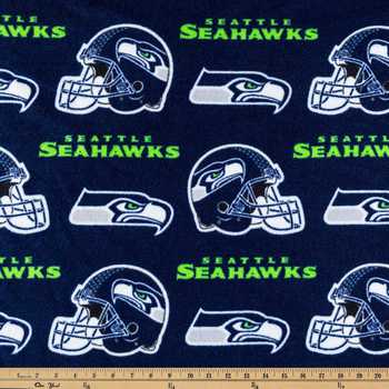 NFL Seattle Seahawks Fleece Fabric | Hobby Lobby | 585026